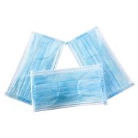 China 3 Ply Protective Surgical Medical Nonwoven Disposable Facial Face Mask 17.5x9.5cm for sale