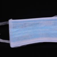 China Pp 3 Ply Ear Loop Medical Face Mask Blue White Color for sale