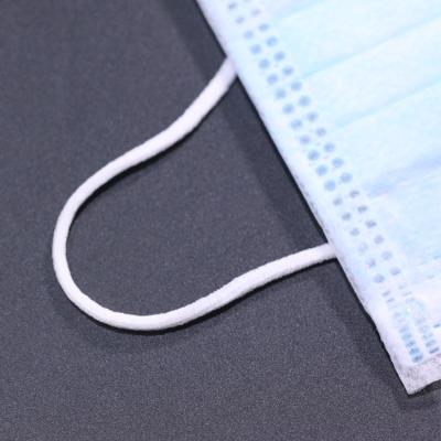 China Pp 3 Ply Ear Loop Medical Face Mask Blue White Color for sale