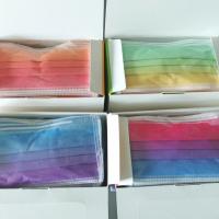 China Colorful Elastic Ear Loop Surgical Mouth Mask Protective Cover 98% Comfortable for sale