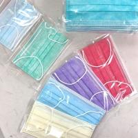 China Colorful Elastic Ear Loop Surgical Mouth Mask Protective Cover 98% Comfortable for sale
