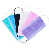 China Colorful Elastic Ear Loop Surgical Mouth Mask Protective Cover 98% Comfortable for sale
