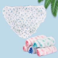 China Travel Printed Nonwoven Women'S Disposable Briefs Breathable FDA for sale
