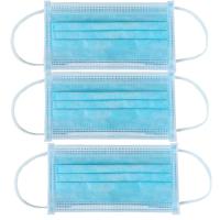 China Procedure Earloops Medical Face Mask One Size Fits Blue Non Sterile ASTM Level 1 for sale