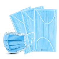 China Procedure Earloops Medical Face Mask One Size Fits Blue Non Sterile ASTM Level 1 for sale