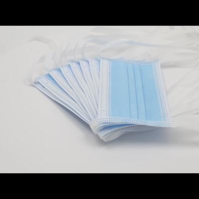 China Blue Color 3ply Earloop Face Mask Disposable For Surgical for sale