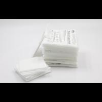 China White Soft Swab 10x10cm Natural Cotton Medical Absorbent Sterile for sale