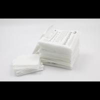 China White Soft Swab 10x10cm Natural Cotton Medical Absorbent Sterile for sale