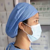 China Melt Blown Medical Face Mask Disposable Blue Surgical 3 Ply for sale