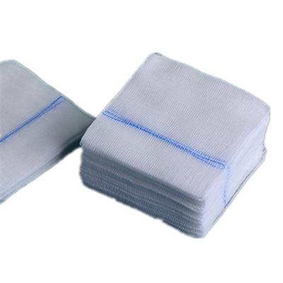 China 10x10cm Medical Supplies Gauze Pads X Ray Detectable for sale