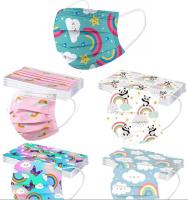 China Custom Logo Children's Face Mask Multi-Color Soft And Breathable Facemask for sale