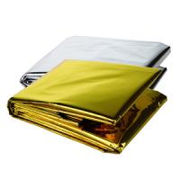 China 12um Other Medical Device Aluminum Foil Emergency Blanket First Aid for sale