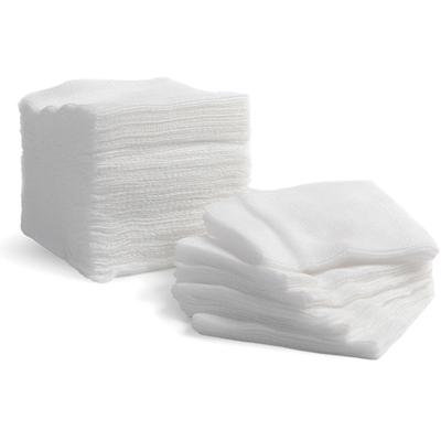 China 21's 32's Medical Cotton Gauze Block Sterile Odourless Surgical for sale