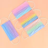 China Camouflage 3 Ply Medical Face Mask Earloop Disposable Surgical Mask Nonwoven for sale
