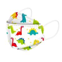 China Colourful Clean Breathable KF94 Cover Mask Fish Mouth Willow Leaf Shape for sale