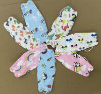 China Colourful Clean Breathable KF94 Cover Mask Fish Mouth Willow Leaf Shape for sale
