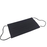 China Dental Black Face Mask TYPE IIR EN14683 Safety Non Woven 3 Plys Black Dust Masks for sale