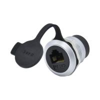 China Waterproof RJ45 Connector Cat5e Cat6a Straight 90 Degree IP67 Rated Industrial Ethernet Connector for sale