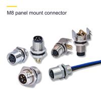 China Waterproof M5 M8 M12 M16 4 Pin Circular Electrical Connector Cable IP68 for Automotive for sale