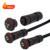 China Rigoal 2 3 4 5 Pin M19 Panel Mount Waterproof Connector Outdoors Industrial LED Connector for sale