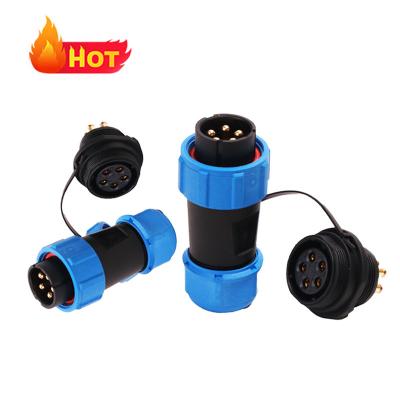 China Rigoal Waterproof Power Connector SP11 SP13 SP17 SP21 SP29 2-26 Pin IP68 Rated for sale