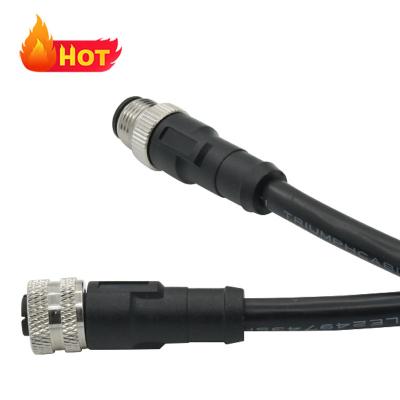 China Rigoal 8 Pin M12 Waterproof Connector IP68 for Military Solar Aviation 30V for sale