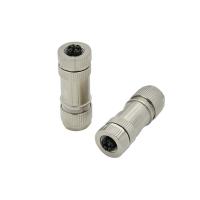 China Assembled M12 Waterproof Connector X Code 8pin Female Metal for sale
