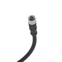 China M8 3 Pin A Code Waterproof Connector Male Female Straight Angle IP67 PVC PUR Power Cable for sale