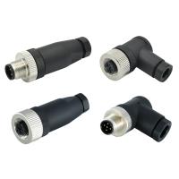 China M8 Waterproof Connector 12 Pin Male Female Phosphor Bronze IP67 5A 250V for sale