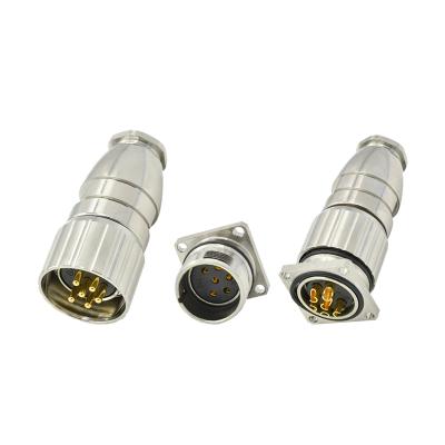 China Rigoal IP67/IP68 Waterproof Power Connector 250V 600V 15A 50A Customizable for sale