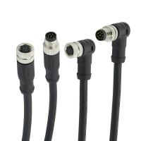 China IP68 Waterproof Cable Connector Plastic And Metal Material for sale