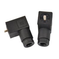China 10bar Biack Solenoid Valve Coupling 0.2A With Temperature Range 0-120C for sale