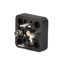 China 24V IP67 Stainless Steel Coupling Solenoid Valve Connector 1/4 Size 0.2A for sale