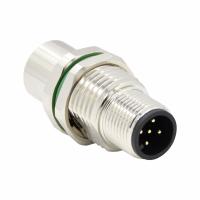 China TPU GF Insert Circular Push Pull Connector 30V 7P Fix Screw Locking for sale