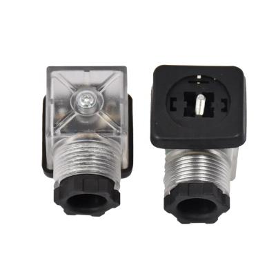 China IP68 0.2A 24V Solenoid Valve Connector For Temperature Range 0-120C for sale