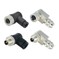 China M12 Connector with 8-Pin Waterproof Molded Plug Cable Type Product for sale