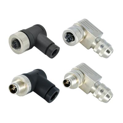 China M12 Connector with 8-Pin Waterproof Molded Plug Cable Type Product for sale