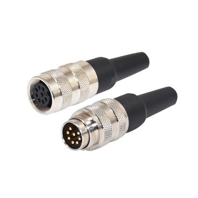 China IP67 M16 Waterproof Circular Connector 5 Pin PBT Insulator -40 to 105C for sale