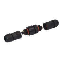 China Female Led Waterproof Connector Customization For 24-14AWG Wire Specification for sale