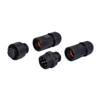 China Wire Specification 24-14AWG LED Waterproof Connector for Cable Od Max 10.0mm for sale