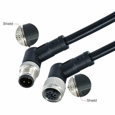 China Female M12 Connector For Waterproof Ethernet Connection for sale