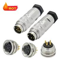 China M16 Circular Connector IP67/IP68 Waterproof 125/250V with Gold Plating for Industrial Automation for sale
