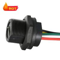 China Standard USB Type Circular Plastic Connectors Rated Current 1.5A Current Voltage 30V for sale