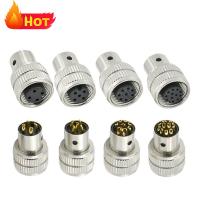 China M12 Female Shield Plug Connector 3-17 Pin IP67 Waterproof DIN 250V 4A for sale