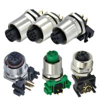 China M12 Waterproof Connector 3-17 Pin Male Female IP67 IP68 250V 4A DIN for sale