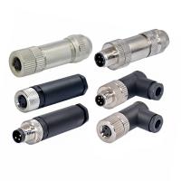 China M8 Waterproof Circular Connector IP67 IP68 3-8 Pin Panel Mount 30-60V for sale