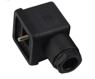 China Type A Solenoid Valve Connector PG9 PG11 4-Pin IP65 Rated 10A 250V Industrial Electrical Plug for sale