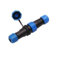China Weipu SP13 IP68 Waterproof Connector 2-9 Pins 13mm Panel Hole 5-10A Current Rating for sale