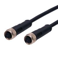 China M8 Waterproof Circular Connector 3-12 Poles IP68 Rated 4A Current for Industrial Sensors for sale