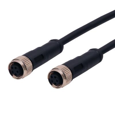 China M8 Waterproof Circular Connector 3-12 Poles IP68 Rated 4A Current for Industrial Sensors for sale
